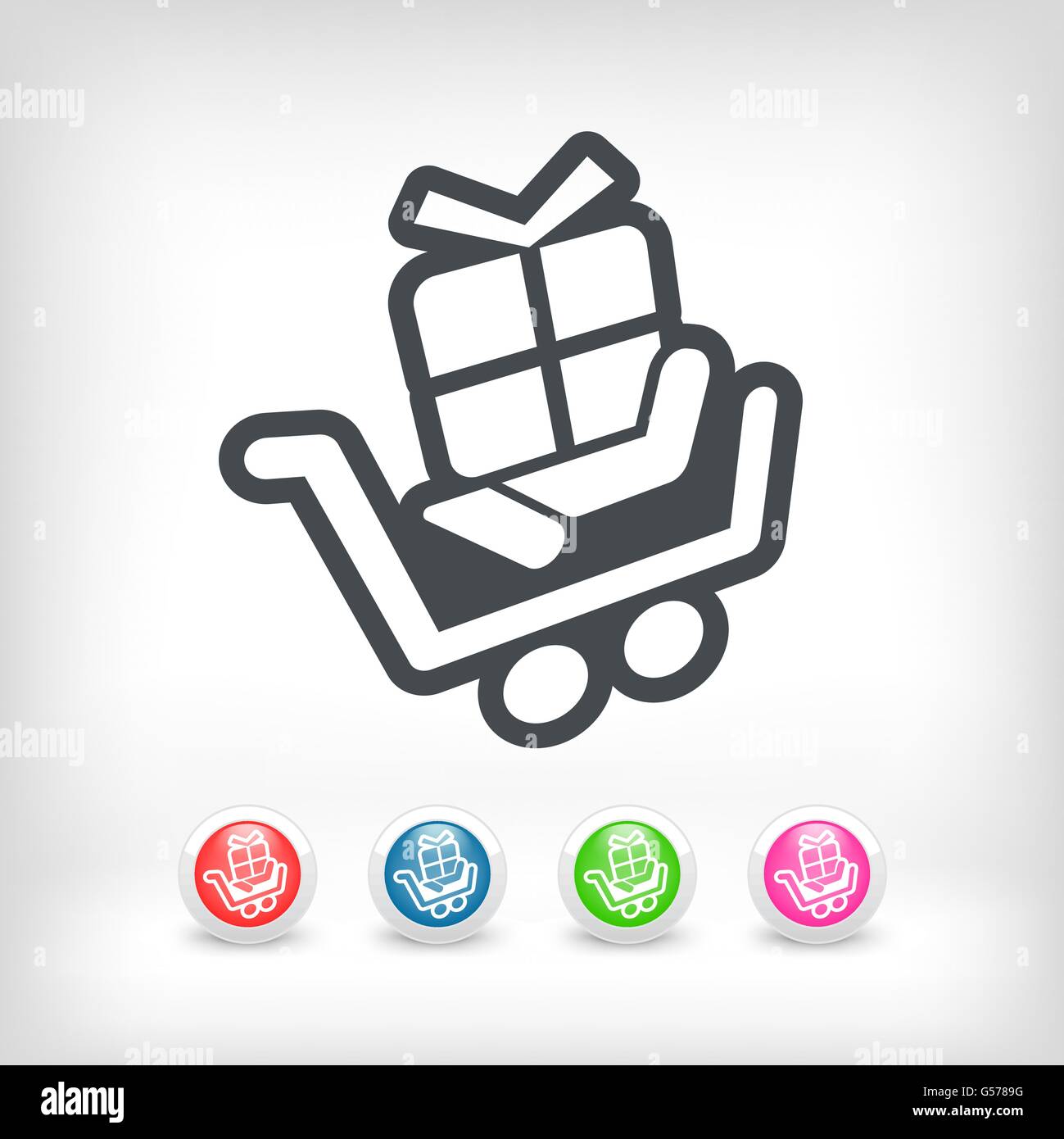 Cart store icon Stock Vector Image & Art - Alamy