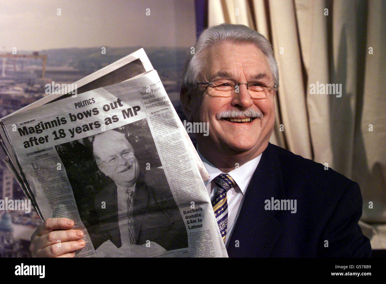 Maginnis To Stand Down Stock Photo - Alamy