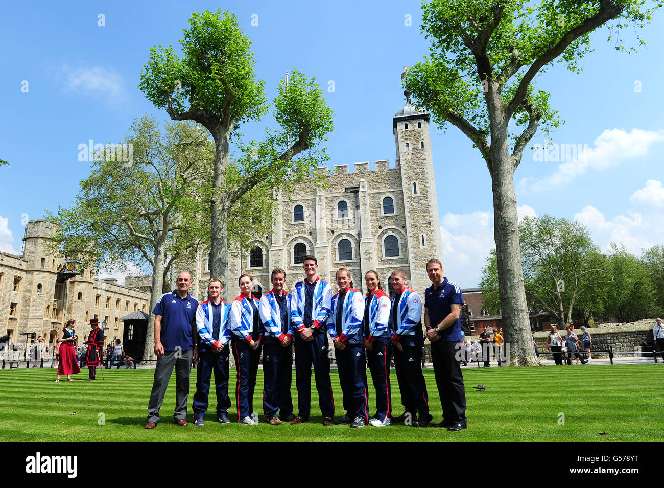Olympics - Shooting - Team GB Announcement - Tower of London Stock ...
