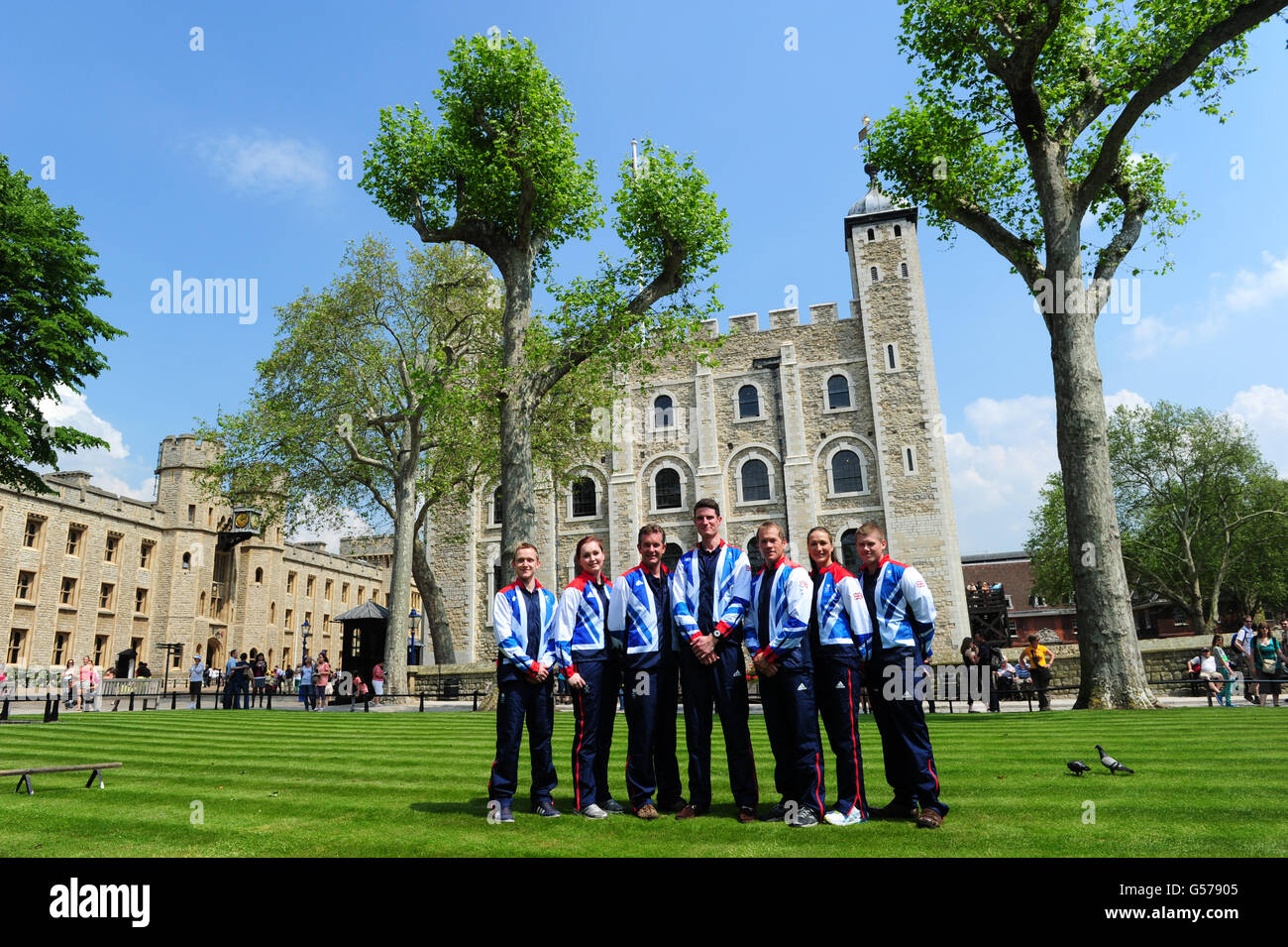Olympics - Shooting - Team GB Announcement - Tower of London Stock ...