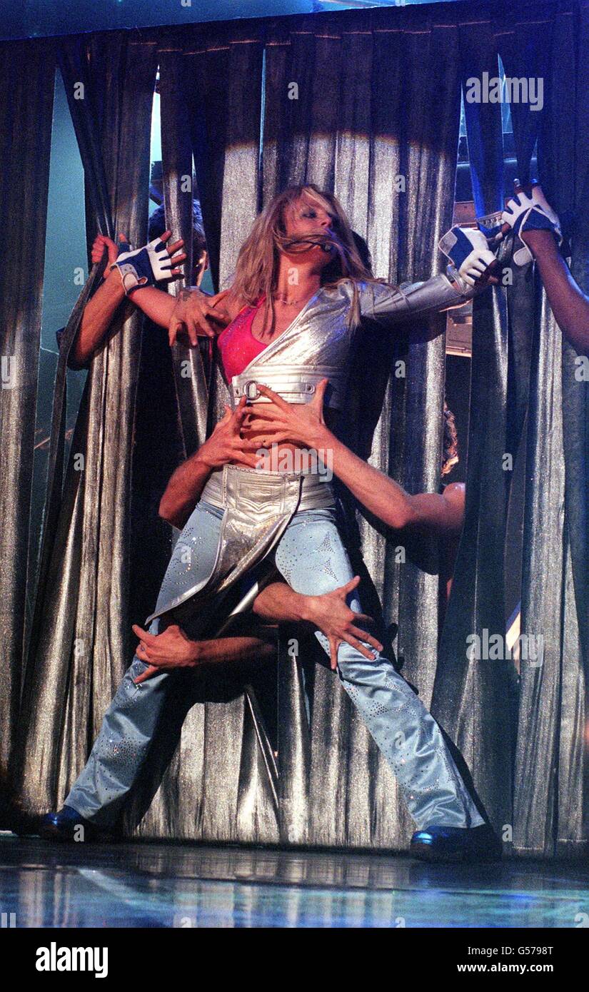 Britney Spears on stage Stock Photo - Alamy