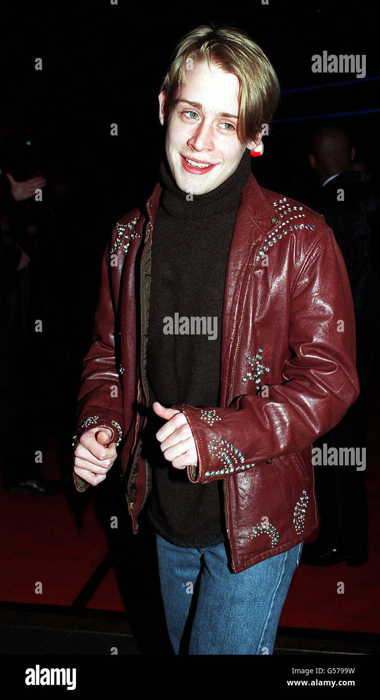 Actor Macaulay Culkin at Planet Hollywood where Britney Spears hosted ...