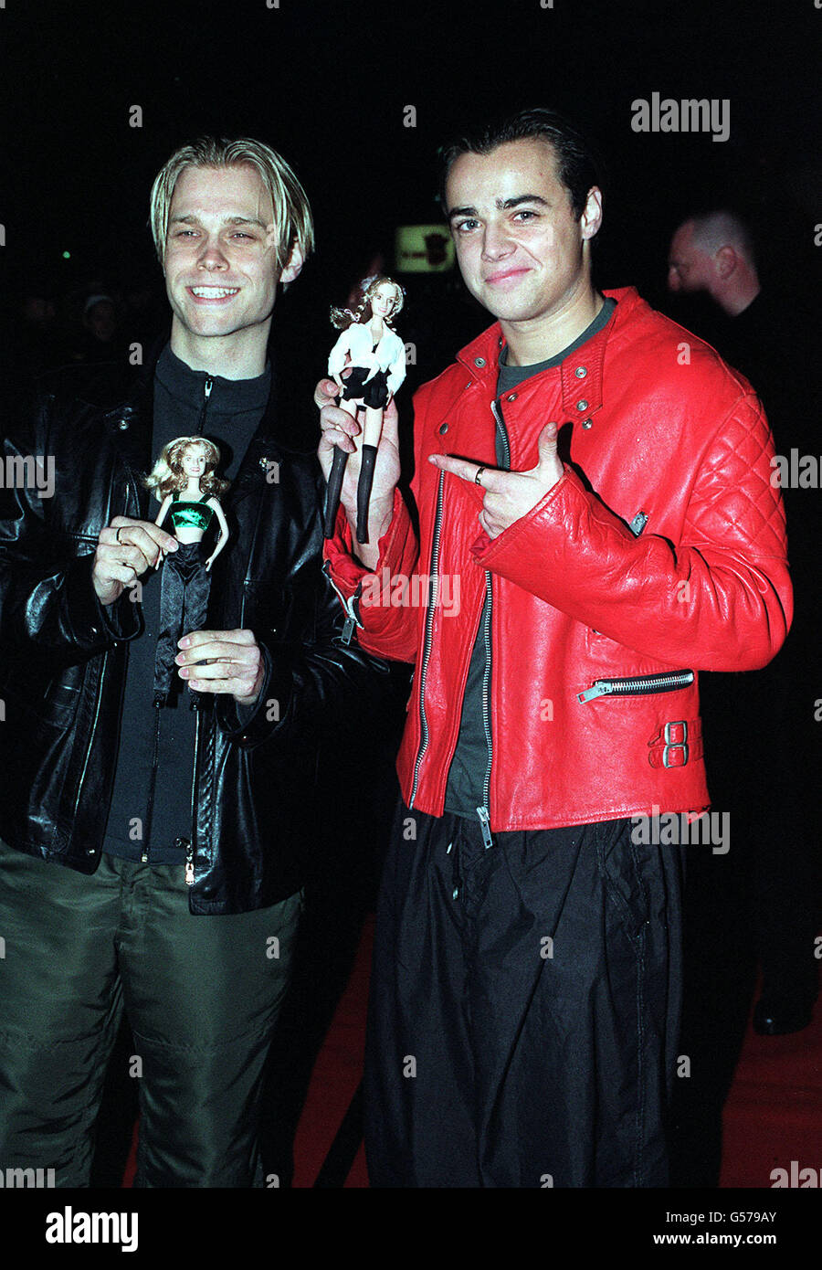 Christin Ingebritsen and Ben Adams, from boy band A1, at Planet ...