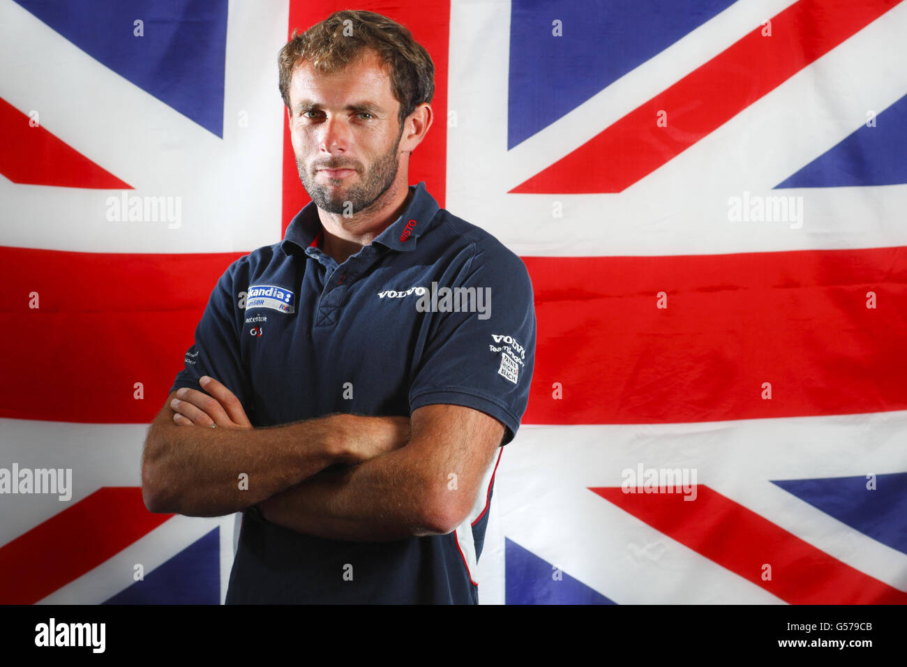 British Olympic RS:X sailor Nick Dempsey during the photocall in ...