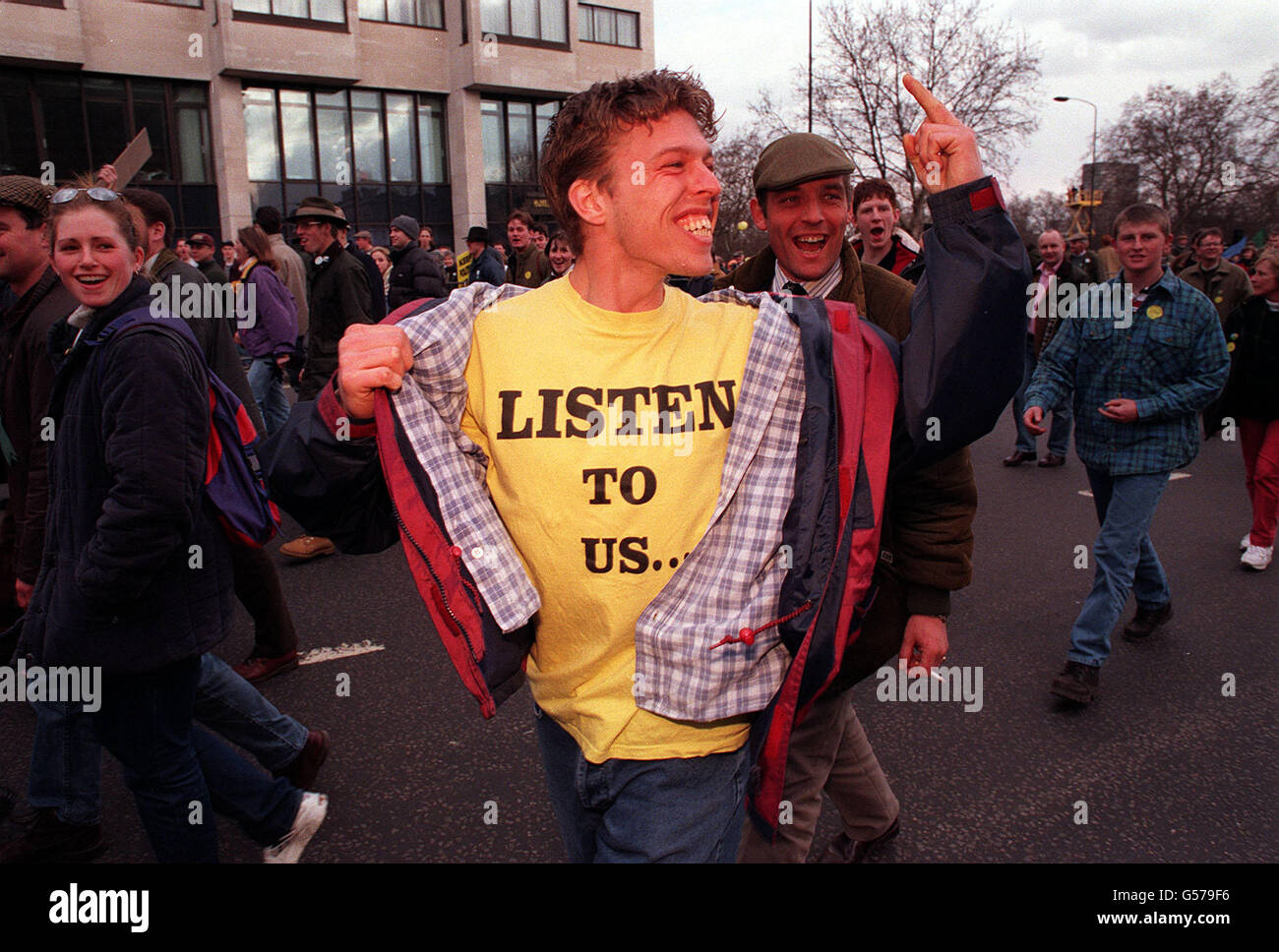 COUNTRYSIDE March taunt Stock Photo - Alamy