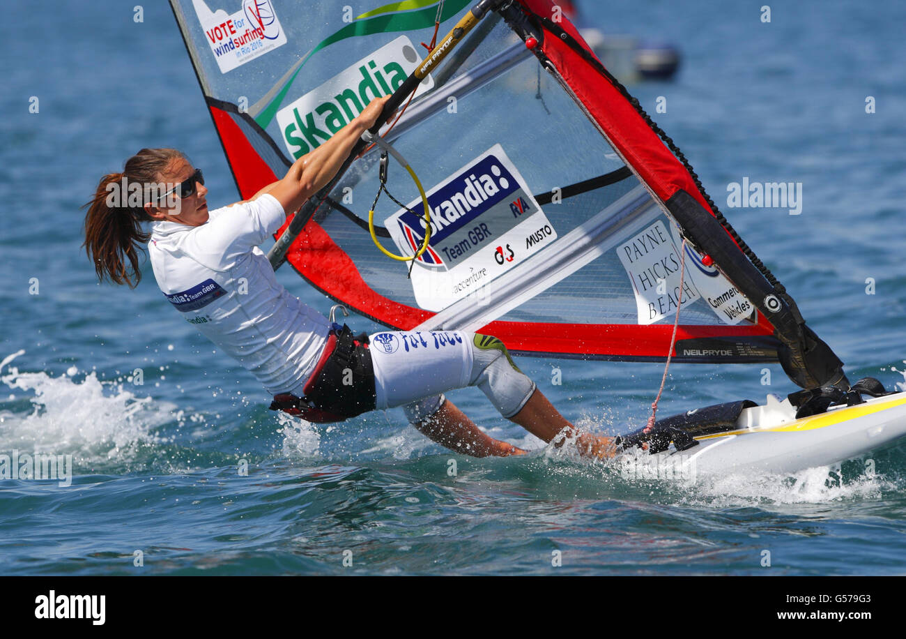 Team gb sailor bryony shaw hi-res stock photography and images - Alamy