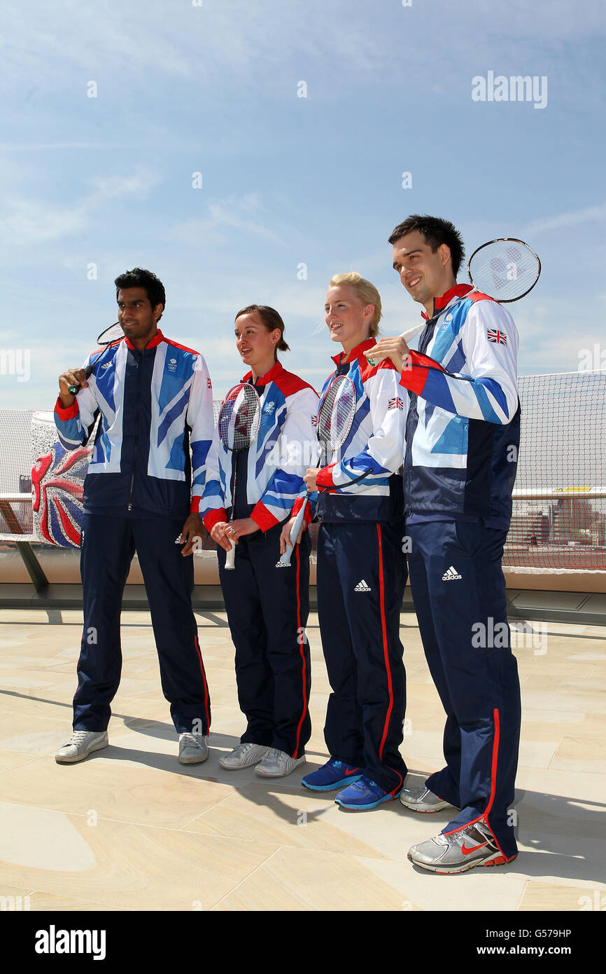 Great Britain's (left to right) Rajiv Ouseph, Susan Egelstaff, Imogen ...