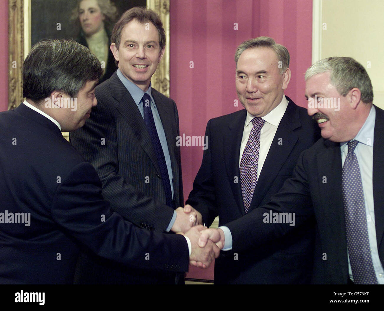 Balir and Nazarbayev Stock Photo - Alamy