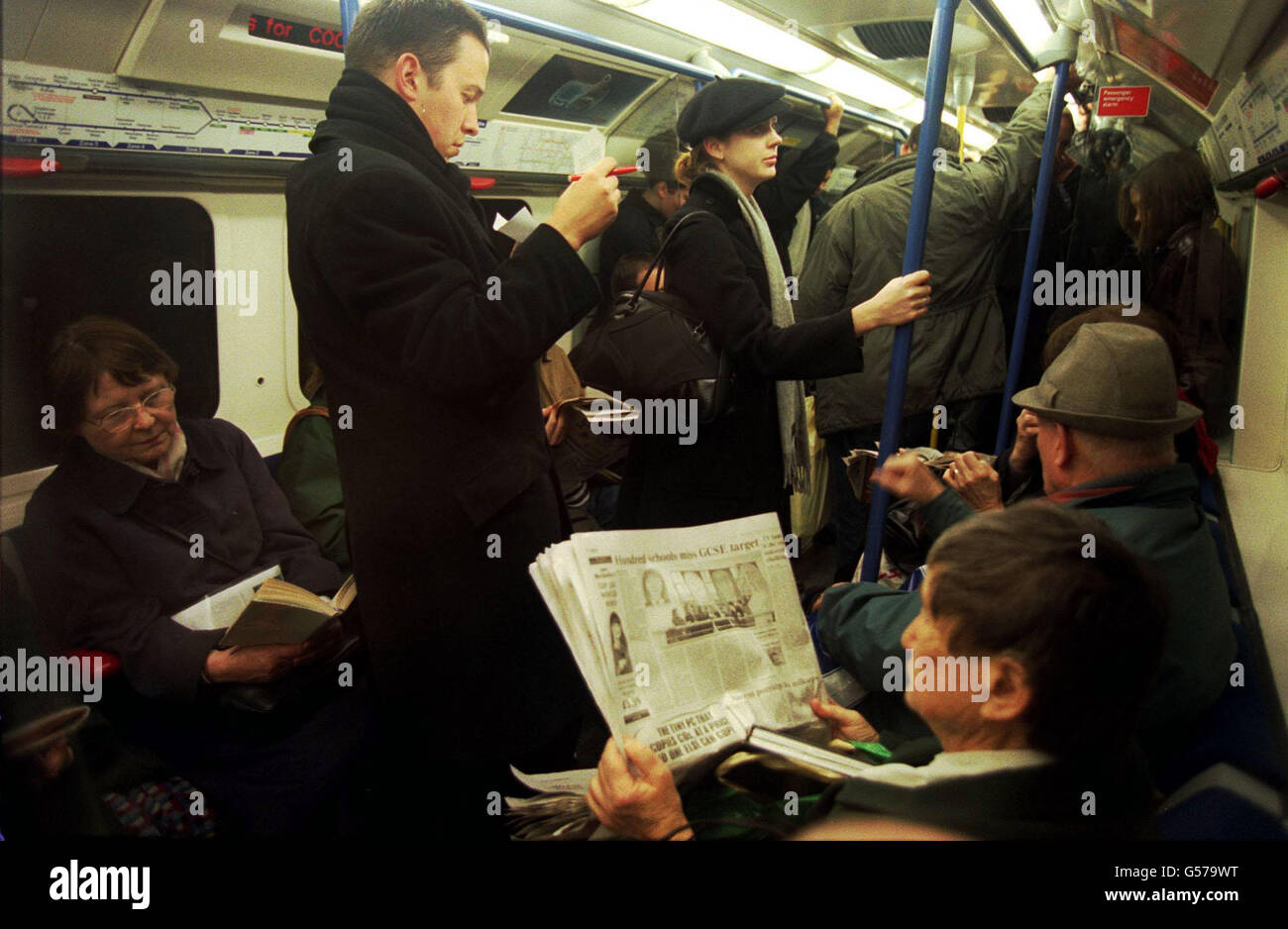 Passengers travelling on london hi-res stock photography and images - Alamy