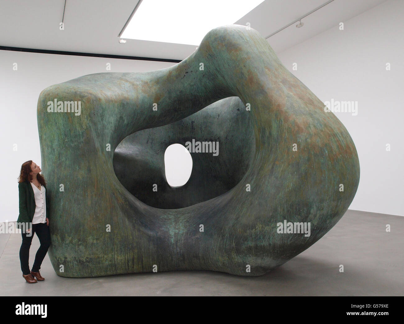 Henry Moore exhibition Stock Photo - Alamy