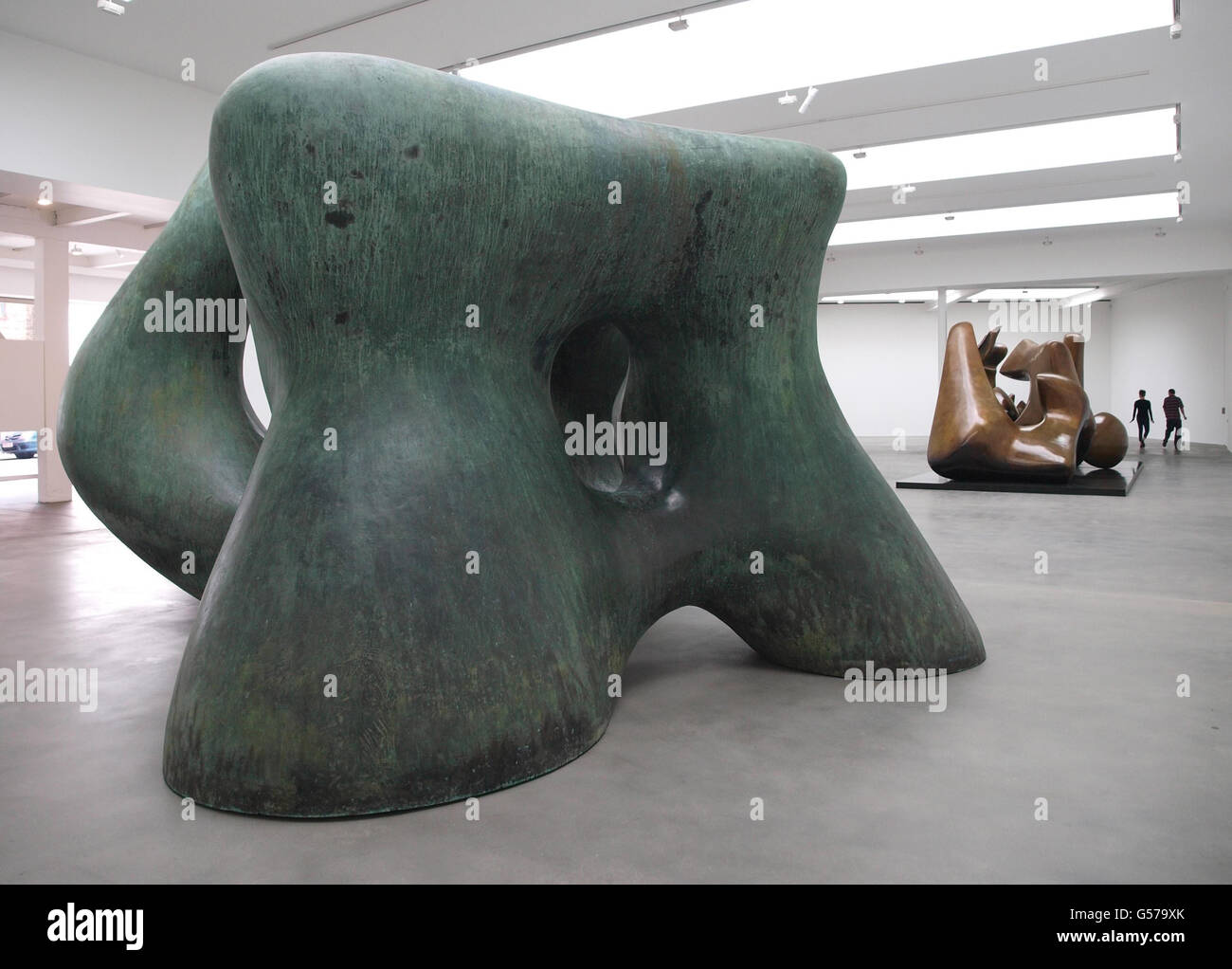 Henry Moore exhibition Stock Photo - Alamy