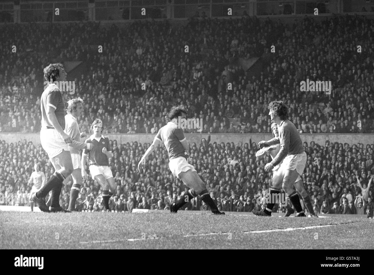 1970s sport football action hi-res stock photography and images - Alamy