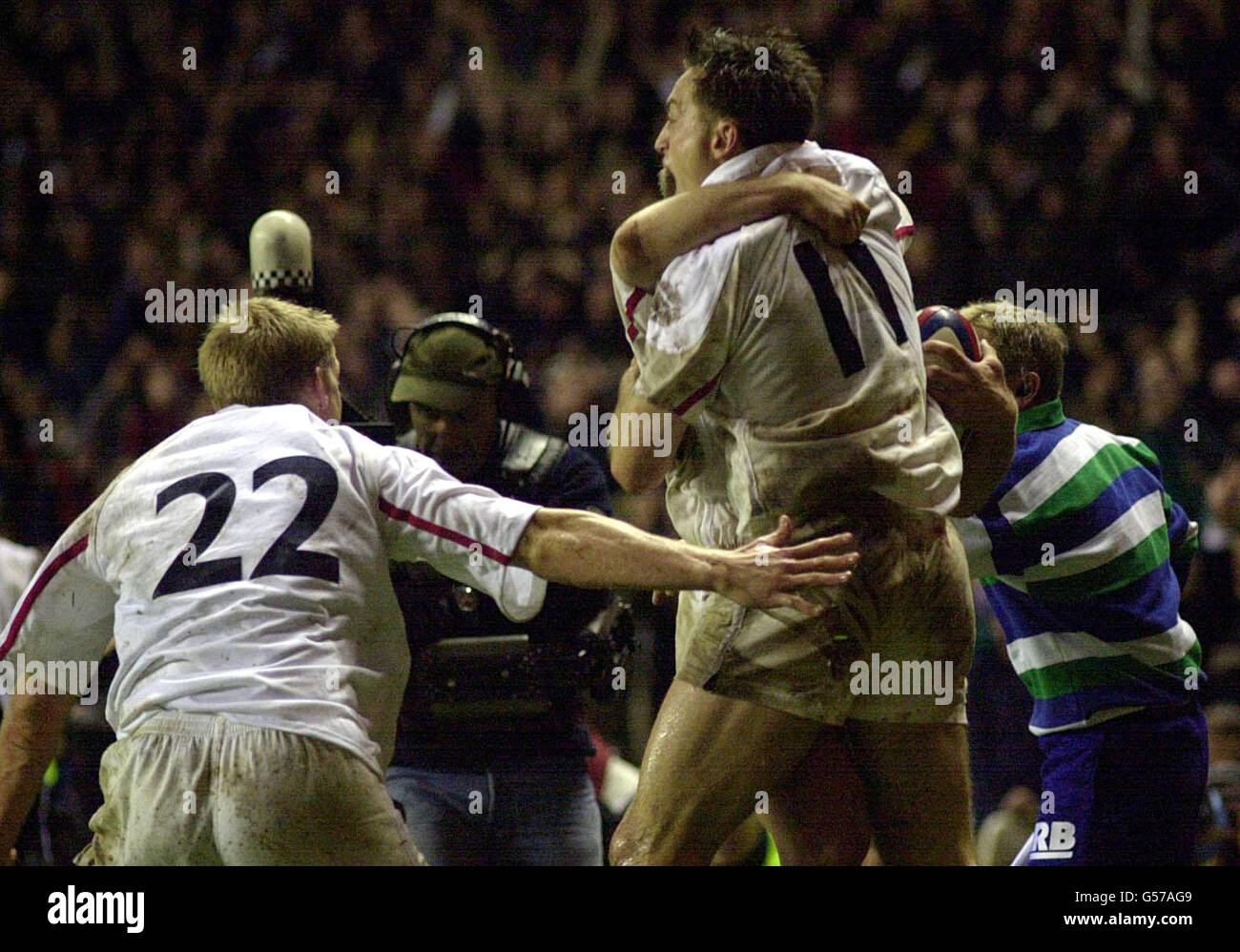 Sport rugby union action dan luger hi-res stock photography and images ...