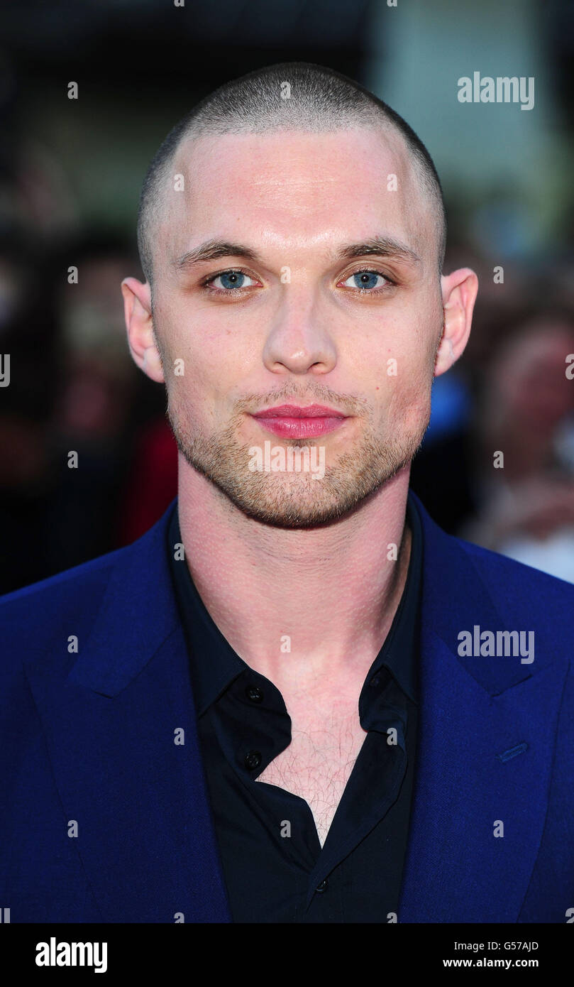 Ed Skrein arriving at the UK premiere of Ill Manors at the Empire ...