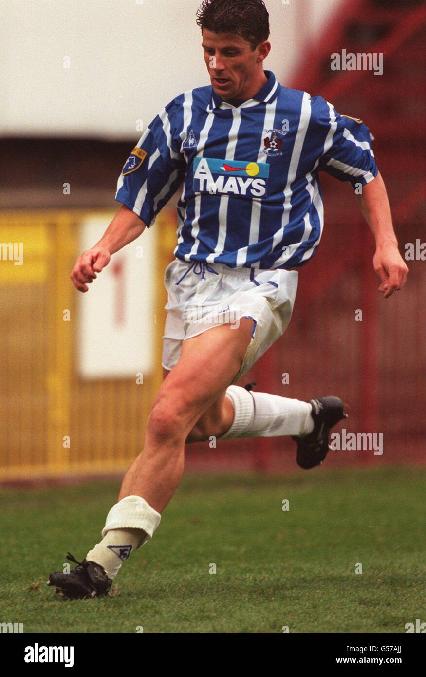 SCOTTISH SOCCER. ALISTER MITCHELL, KILMARNOCK Stock Photo - Alamy