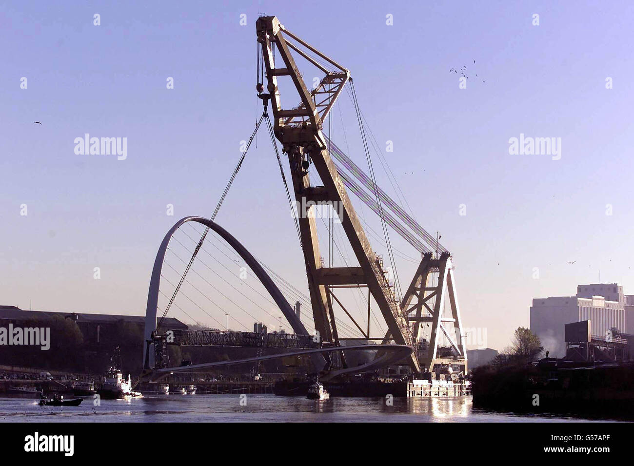 The worlds largest floating crane Asian Hercules II, moves the 850 ...
