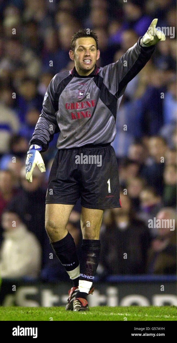 Ipswich Town's goalkeeper Richard Wright during their FA Premiership ...
