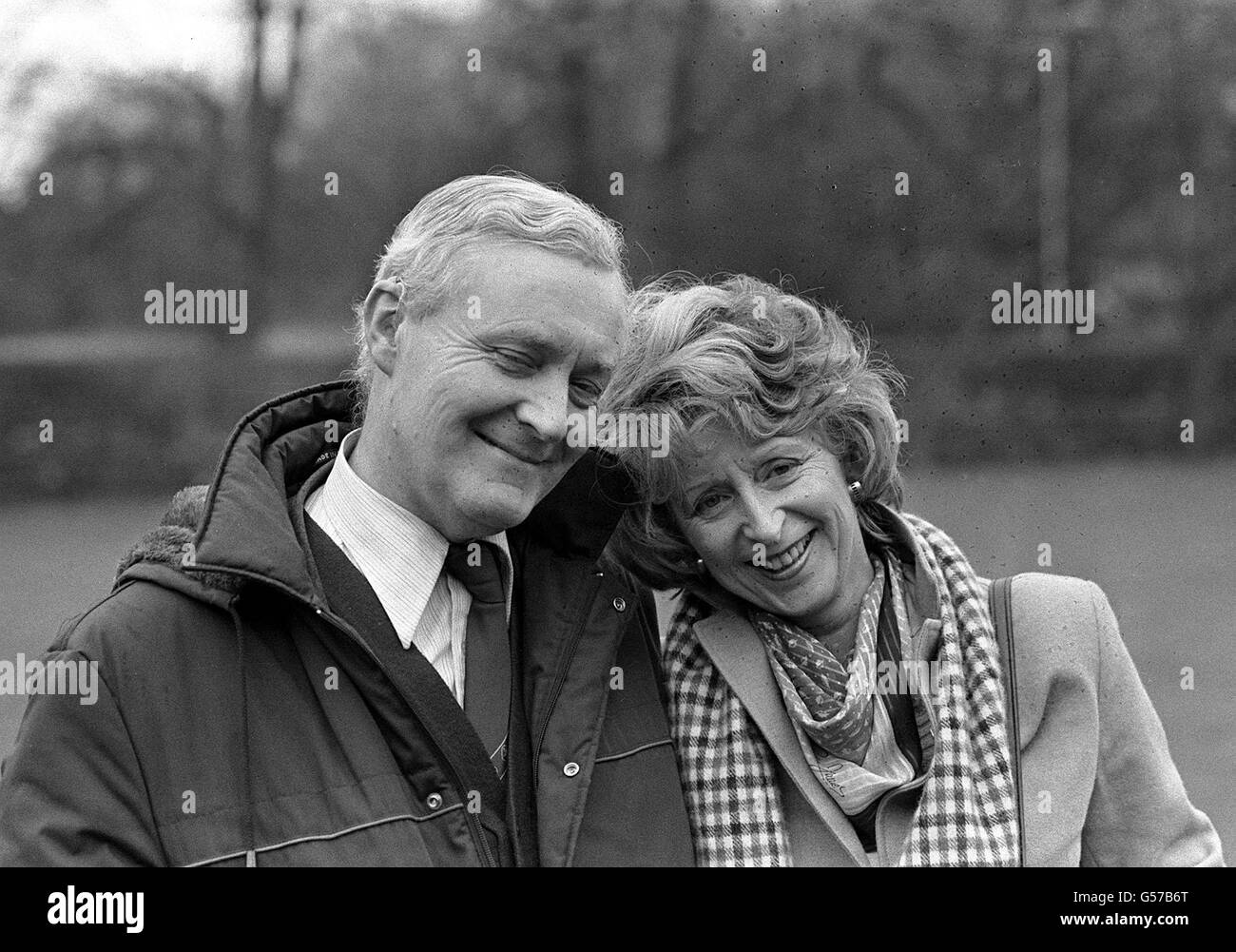 Tony benn his wife caroline in chesterfield where mr benn High ...