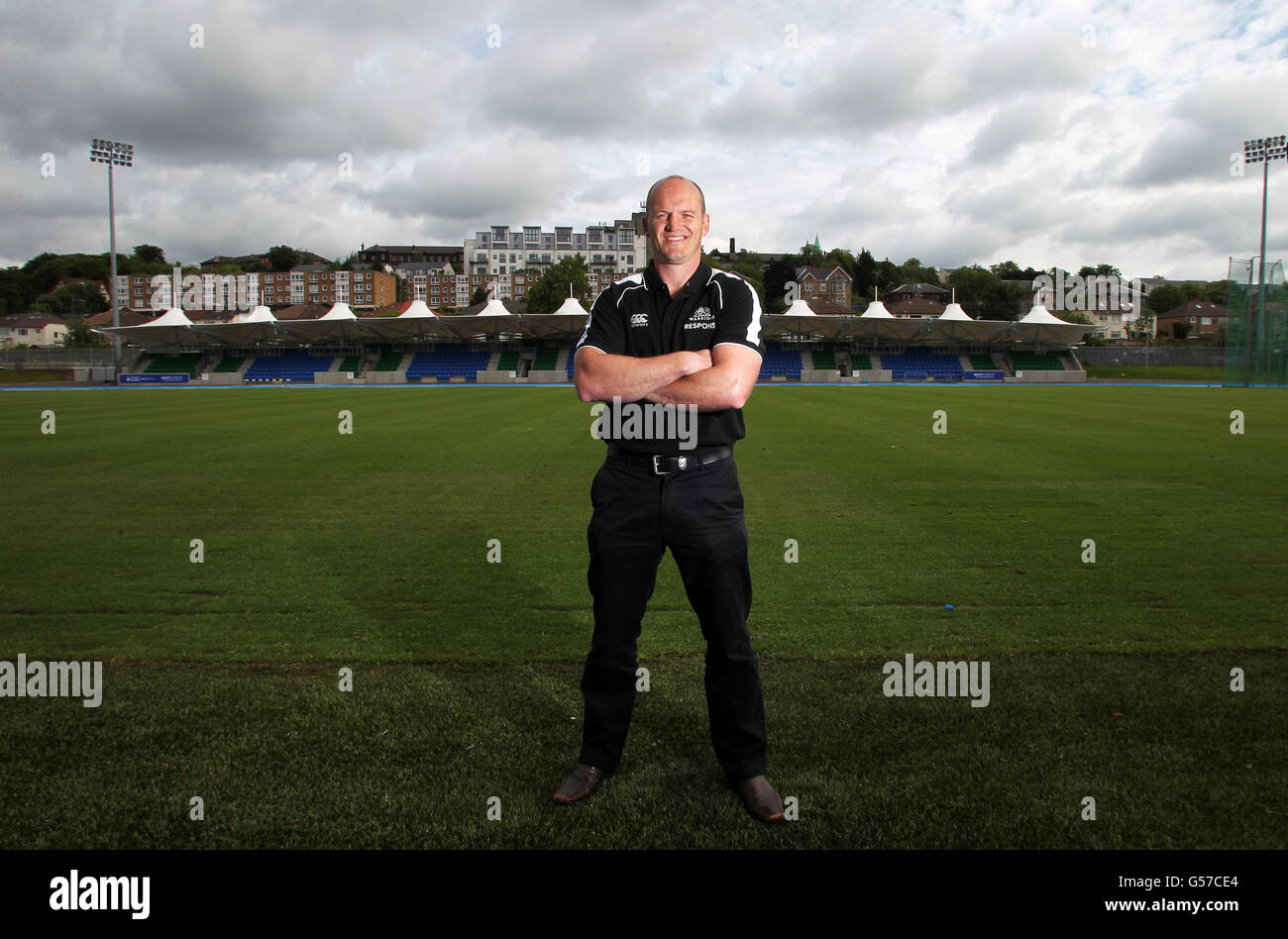 Rugby Union - Glasgow Warriors Photocall - Scotstoun Stadium Stock ...
