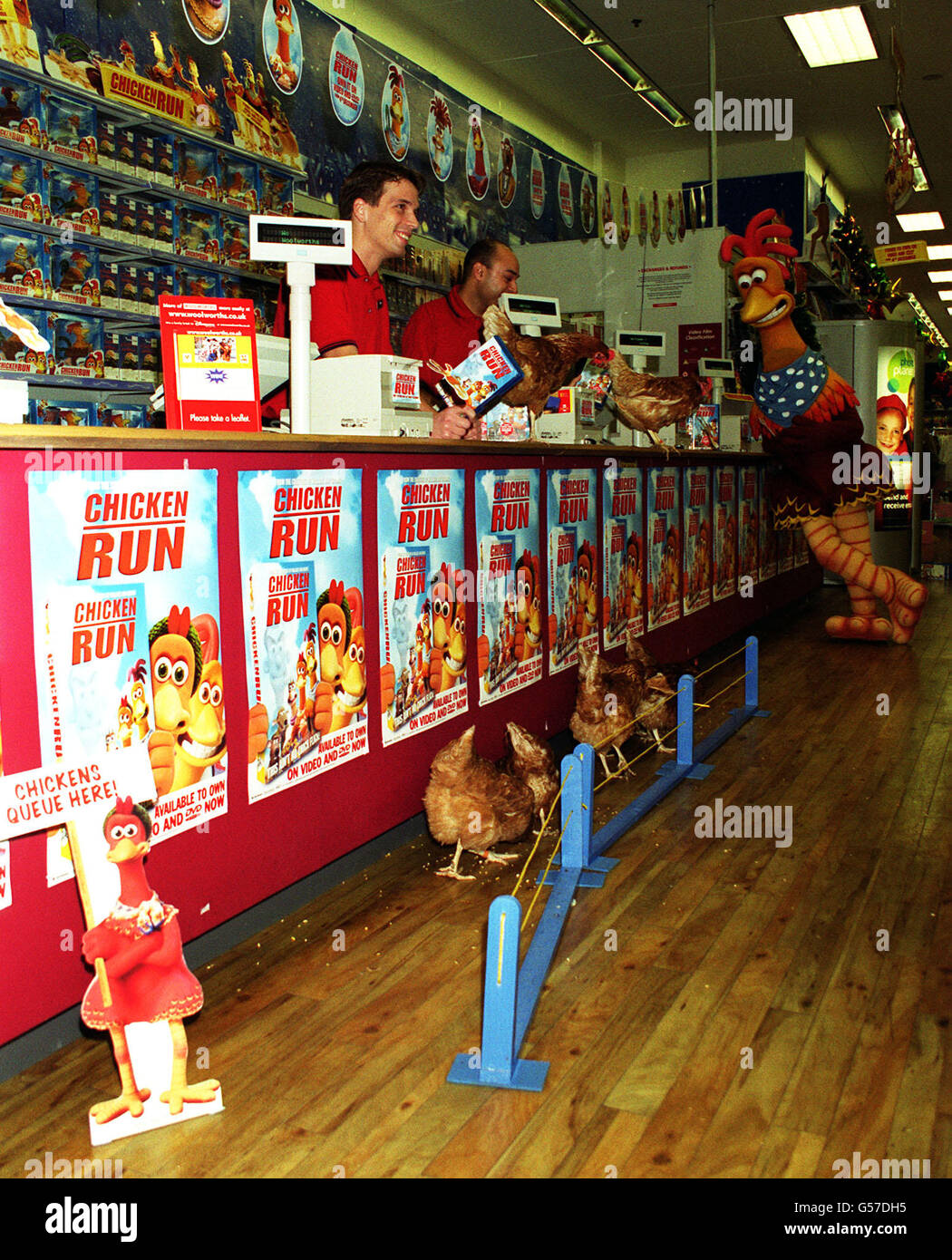 Chicken run poster hi-res stock photography and images - Alamy