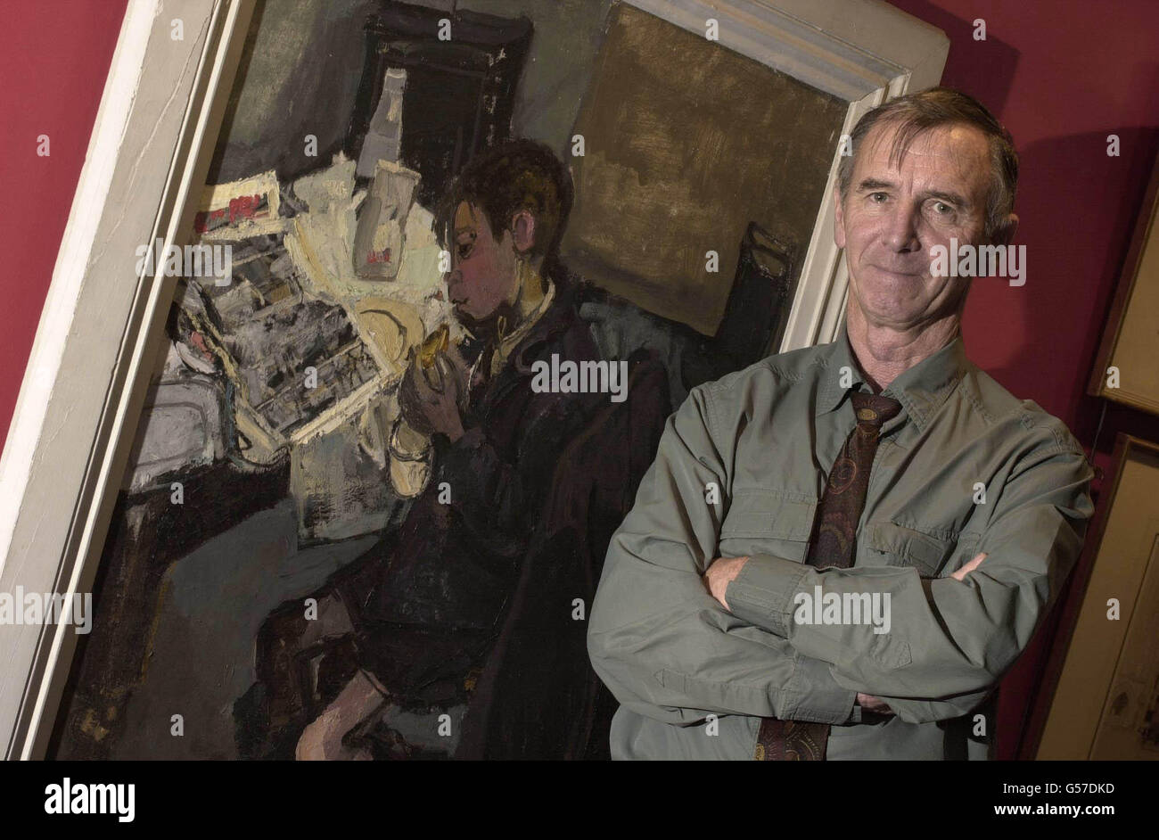 Andrew Samson, 58, of Barnard Castle, County Durham, is reunited, with ...