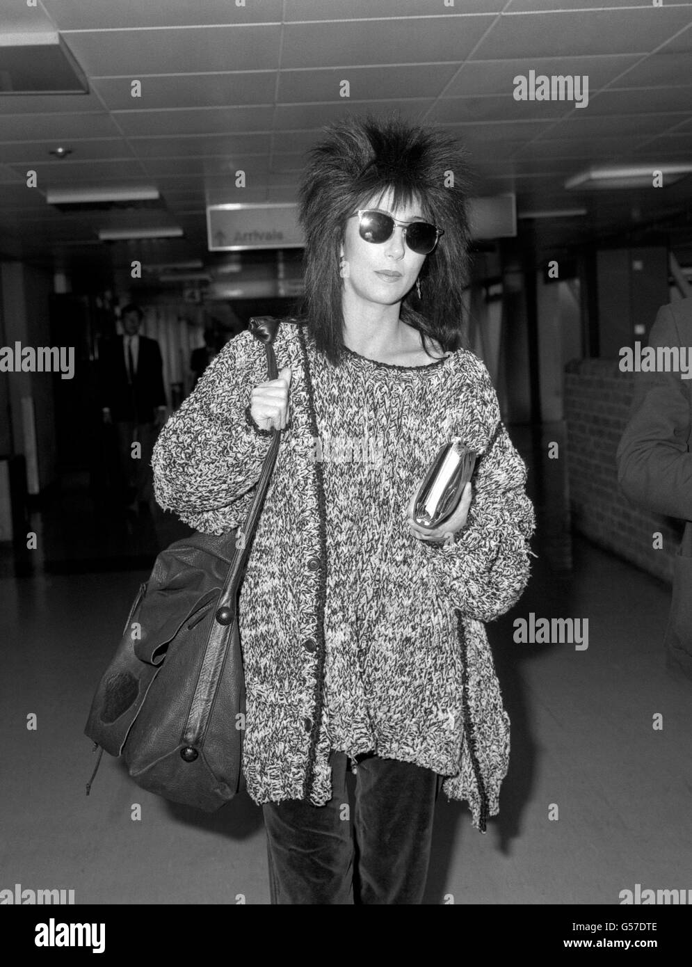 Actress Singer Cher Black and White Stock Photos & Images - Alamy