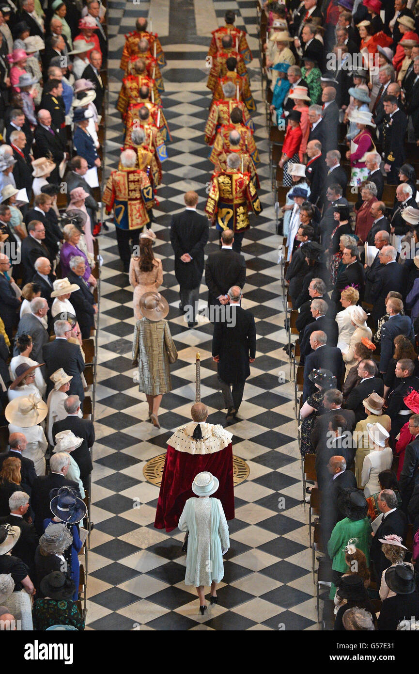Diamond Jubilee celebrations Stock Photo - Alamy
