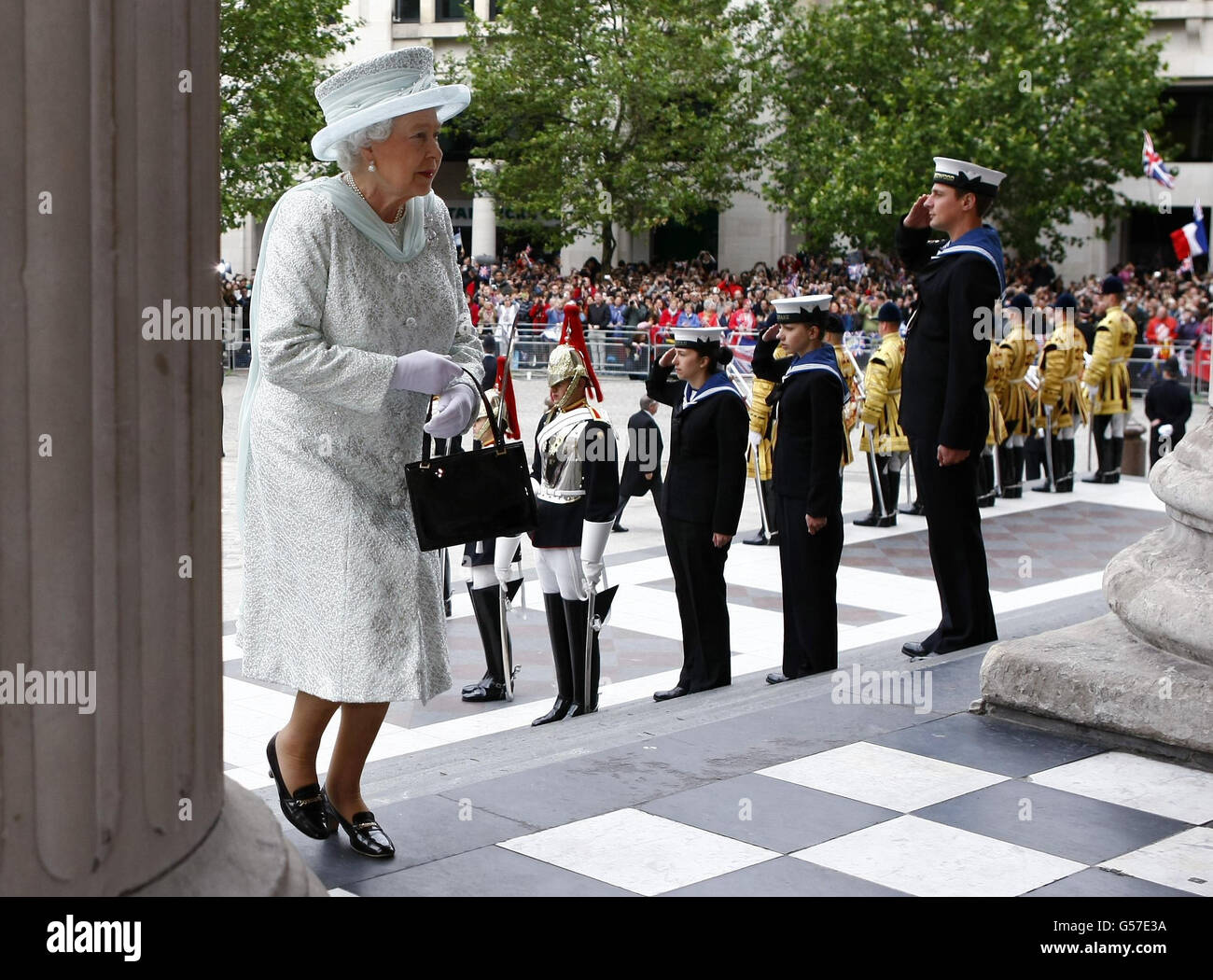 Diamond Jubilee celebrations Stock Photo - Alamy
