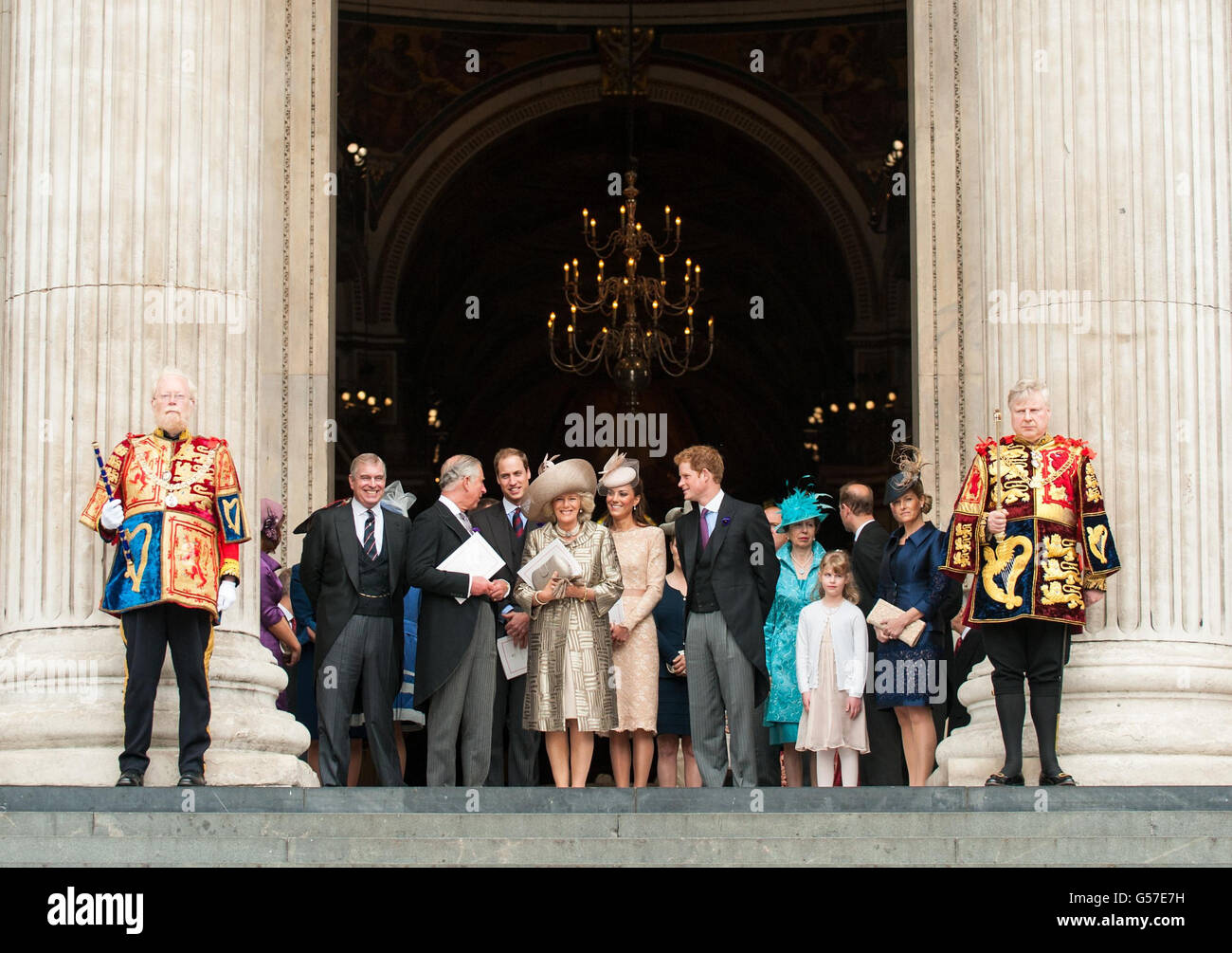 Diamond Jubilee celebrations Stock Photo - Alamy