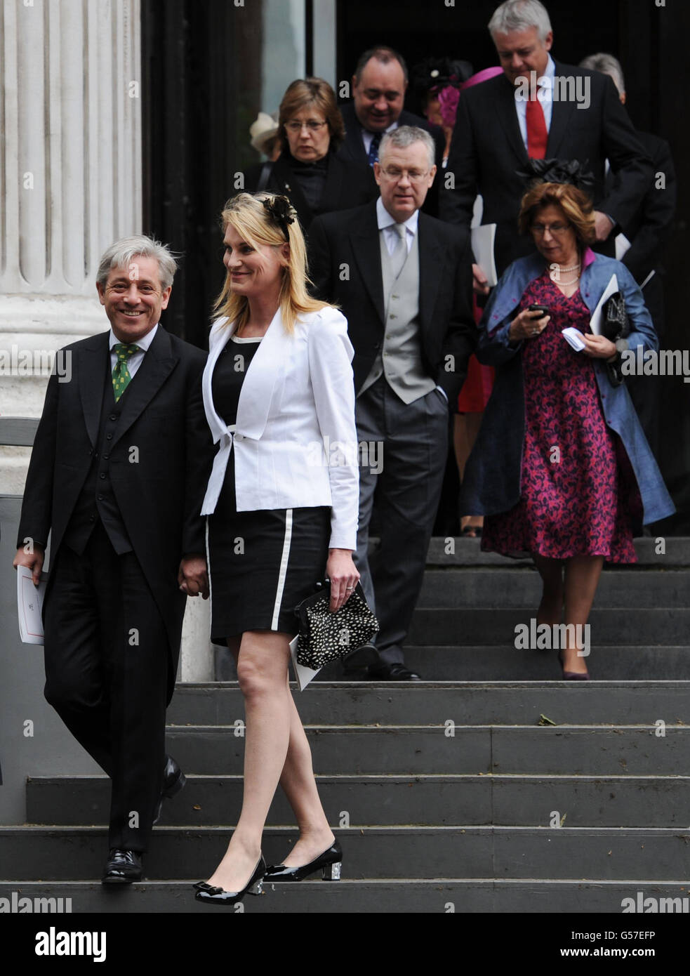 John bercow and his wife sally hi-res stock photography and images - Alamy