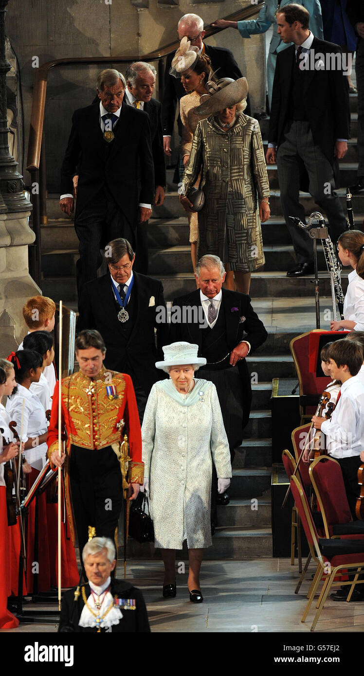 Diamond Jubilee celebrations Stock Photo - Alamy