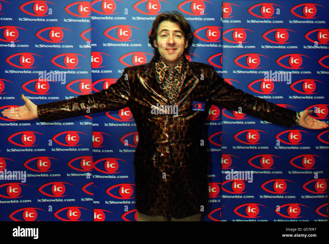 TV presenter Jonathan Ross at the launch in central London of icShowbiz ...