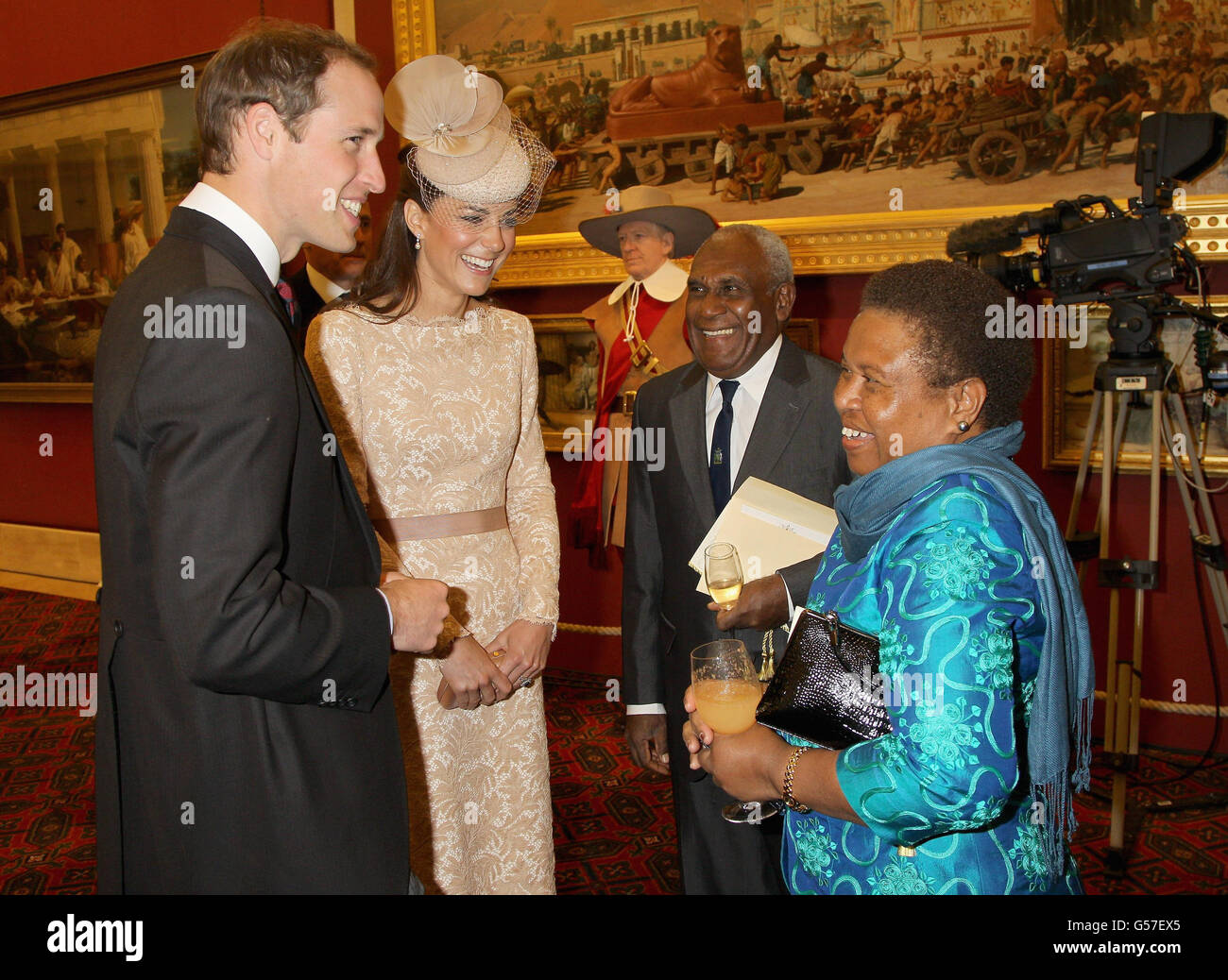 Diamond Jubilee celebrations Stock Photo - Alamy