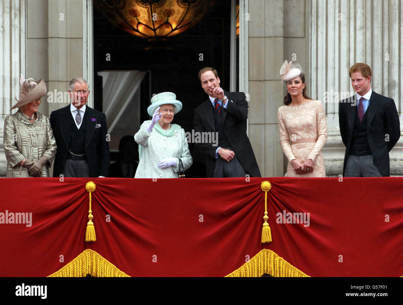 Diamond Jubilee celebrations Stock Photo - Alamy