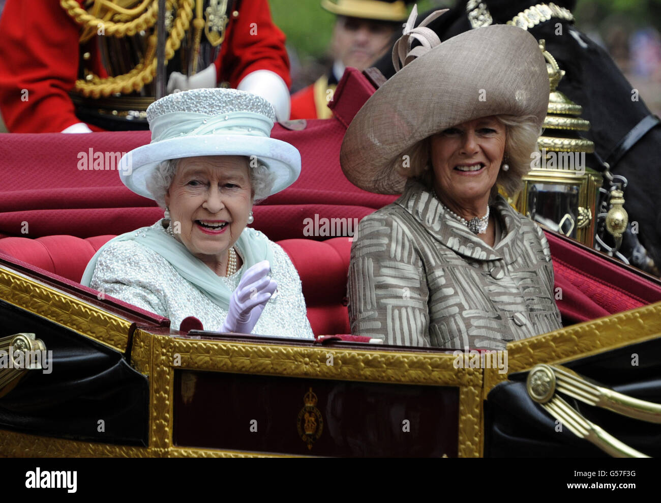 Diamond Jubilee celebrations Stock Photo - Alamy