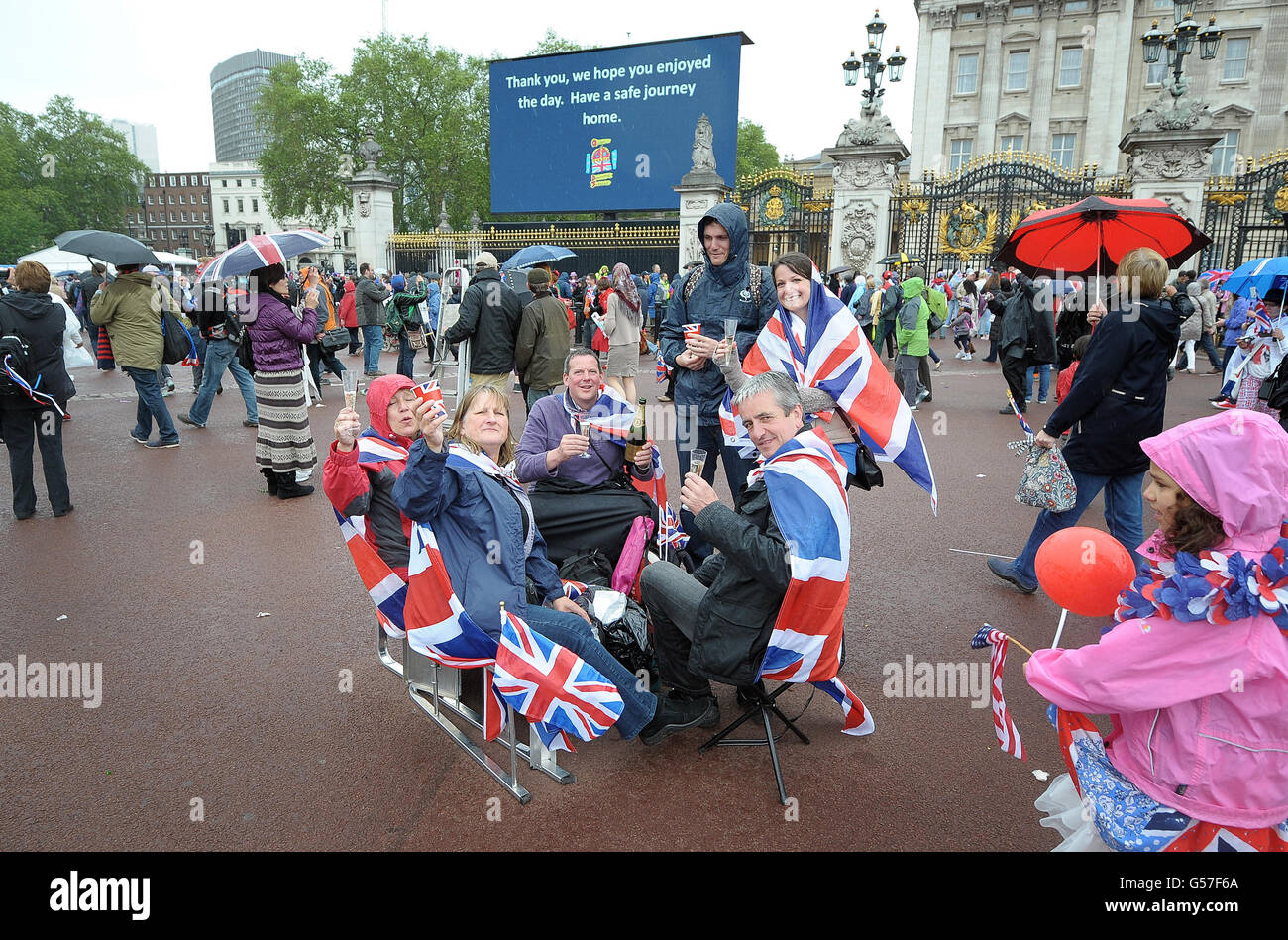 Diamond Jubilee celebrations Stock Photo - Alamy