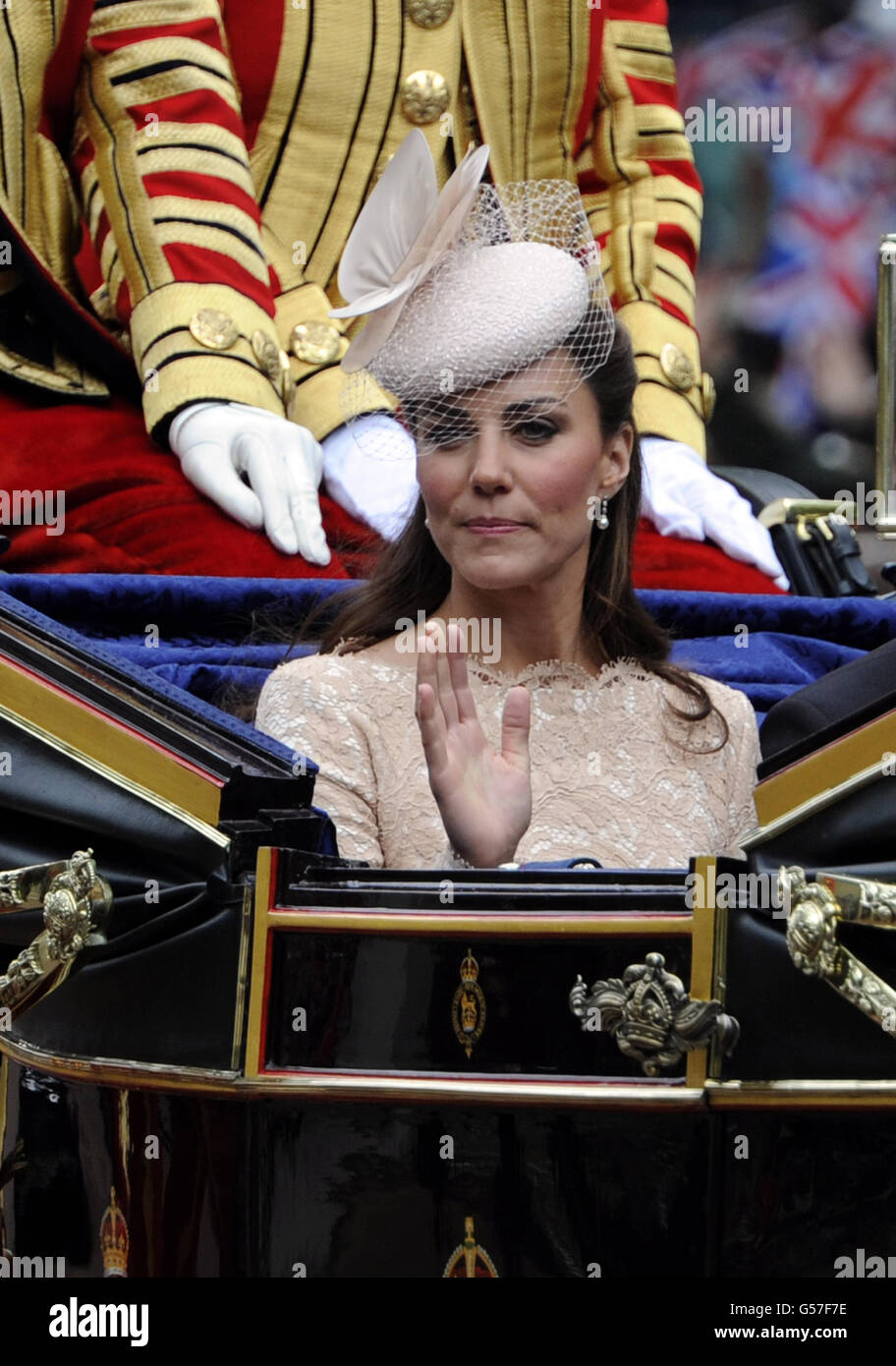 Diamond Jubilee celebrations Stock Photo - Alamy