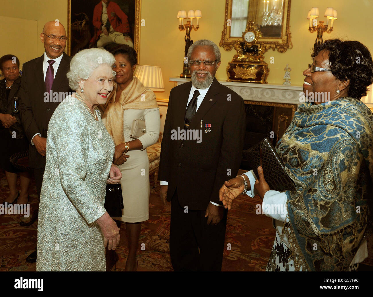 Diamond Jubilee celebrations Stock Photo - Alamy