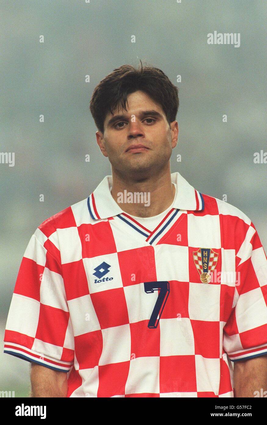 SOCCER. ALJOSA ASANOVIC, CROATIA ***** PORTRAIT Stock Photo - Alamy
