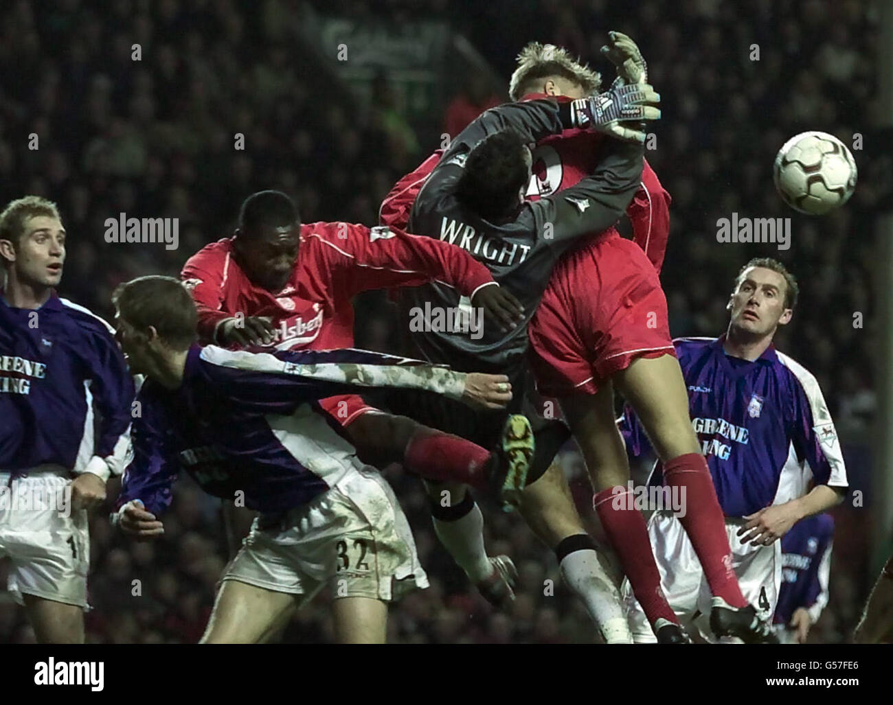 Ipswich town goalkeeper richard wright hi-res stock photography and ...