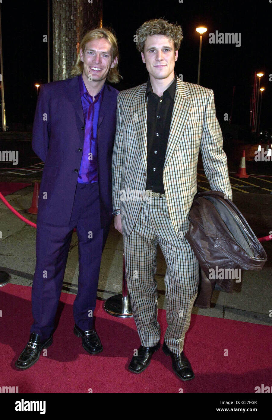 Olympic Champion rowers Tim Foster (left) and James Cracknell arrive at ...