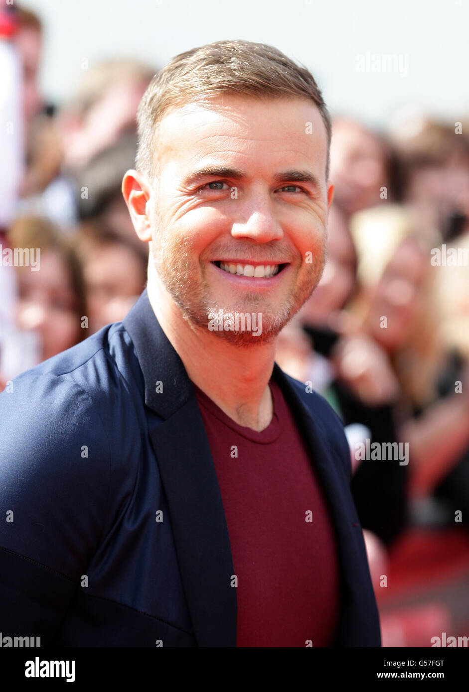 X Factor judge Gary Barlow arrives at Event City in Manchester for the ...