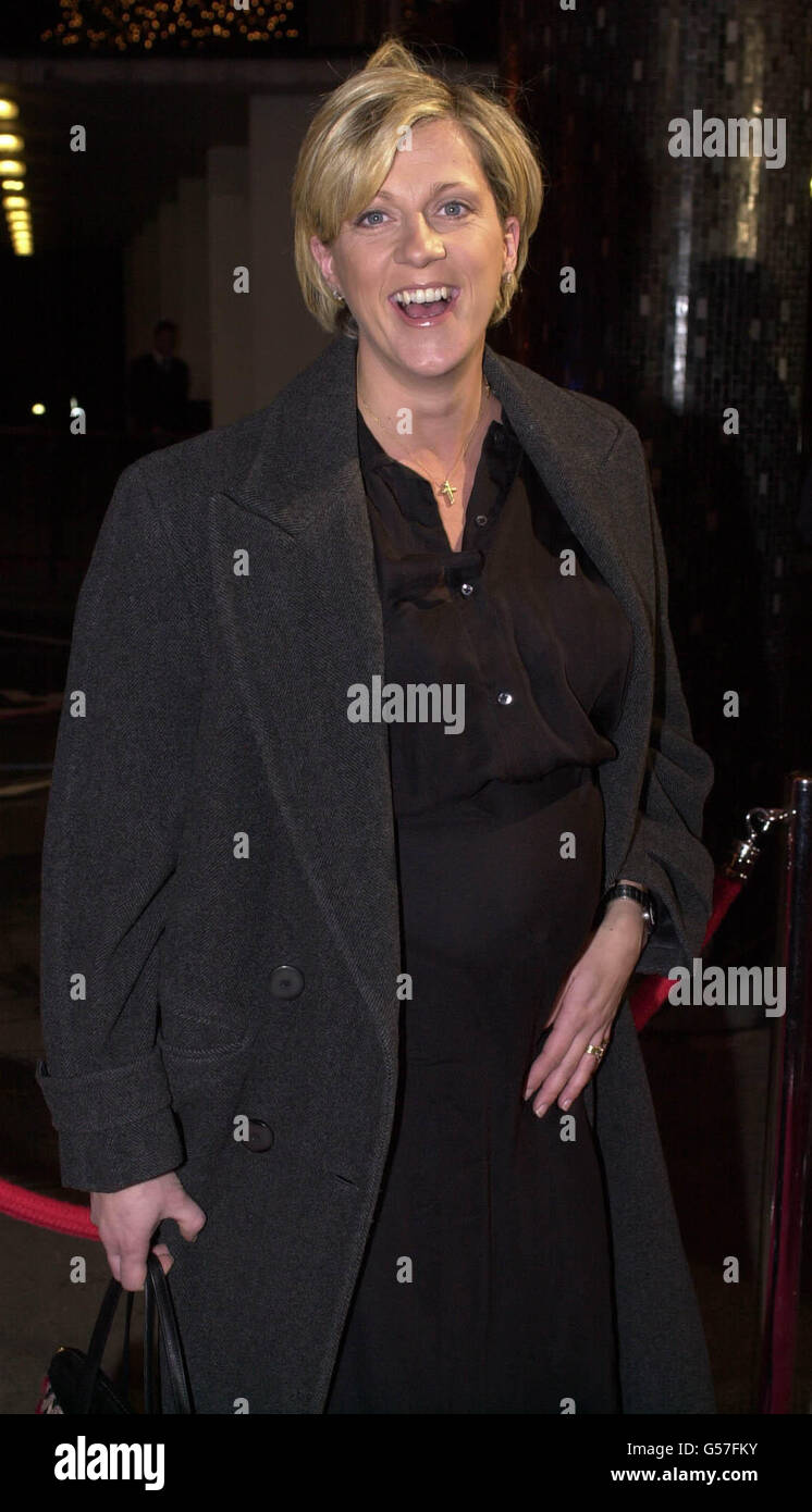 Sports Award Sally Gunnell Stock Photo - Alamy