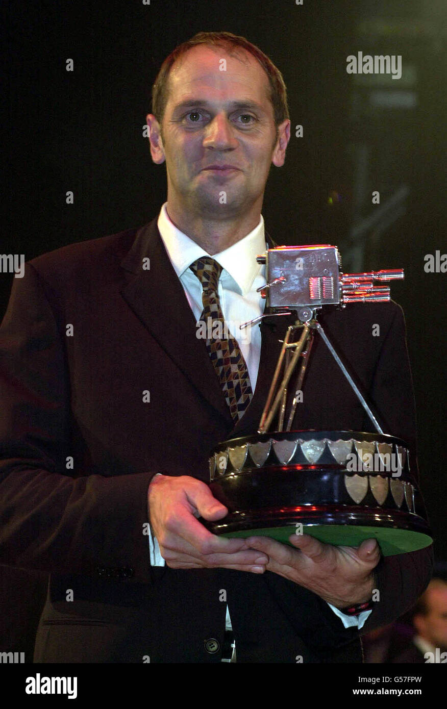 Olympic champion rower steve redgrave with the winners trophy hi-res ...