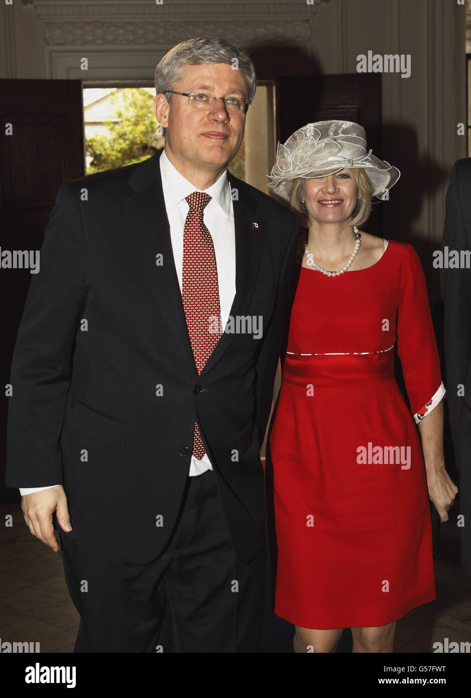 Stephen harper wife laureen hi-res stock photography and images - Alamy