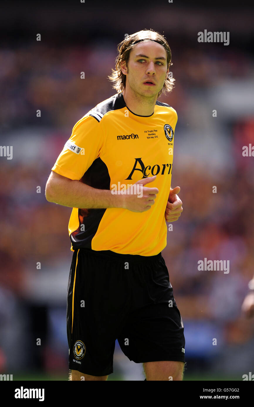 Soccer - The FA Carlsberg Trophy - Final - Newport County v York City ...