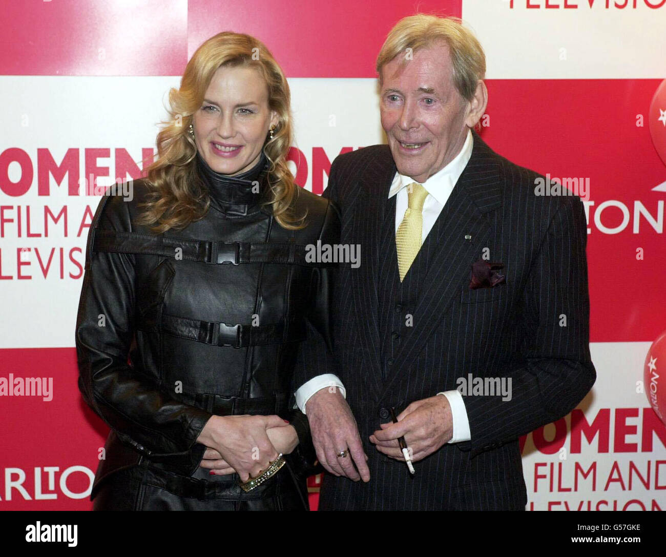 American actress Daryl Hannah and veteran actor Peter O'Toole arrive at ...