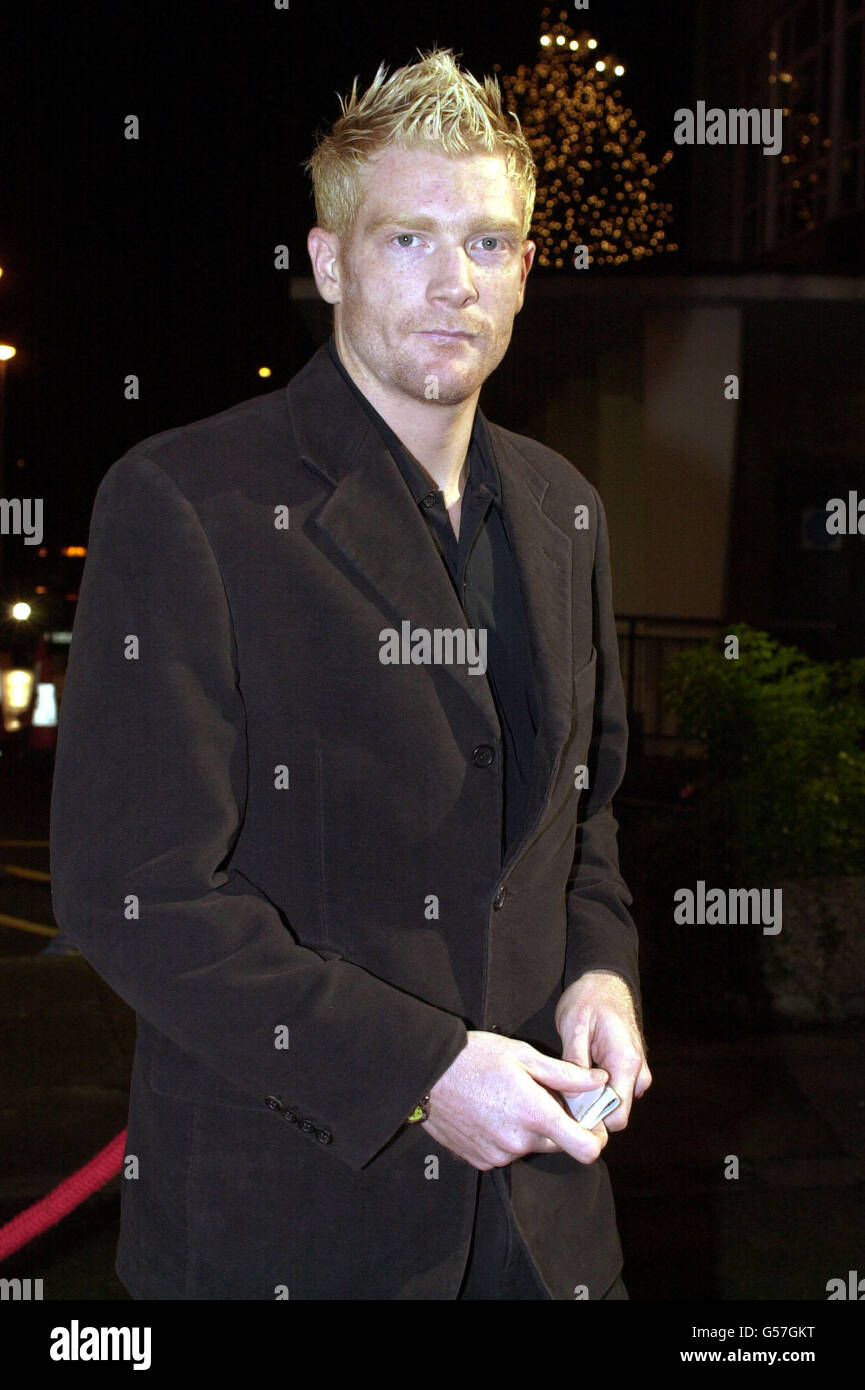Welsh 400 metre runner Iwan Thomas arriving at BBC Television Centre ...