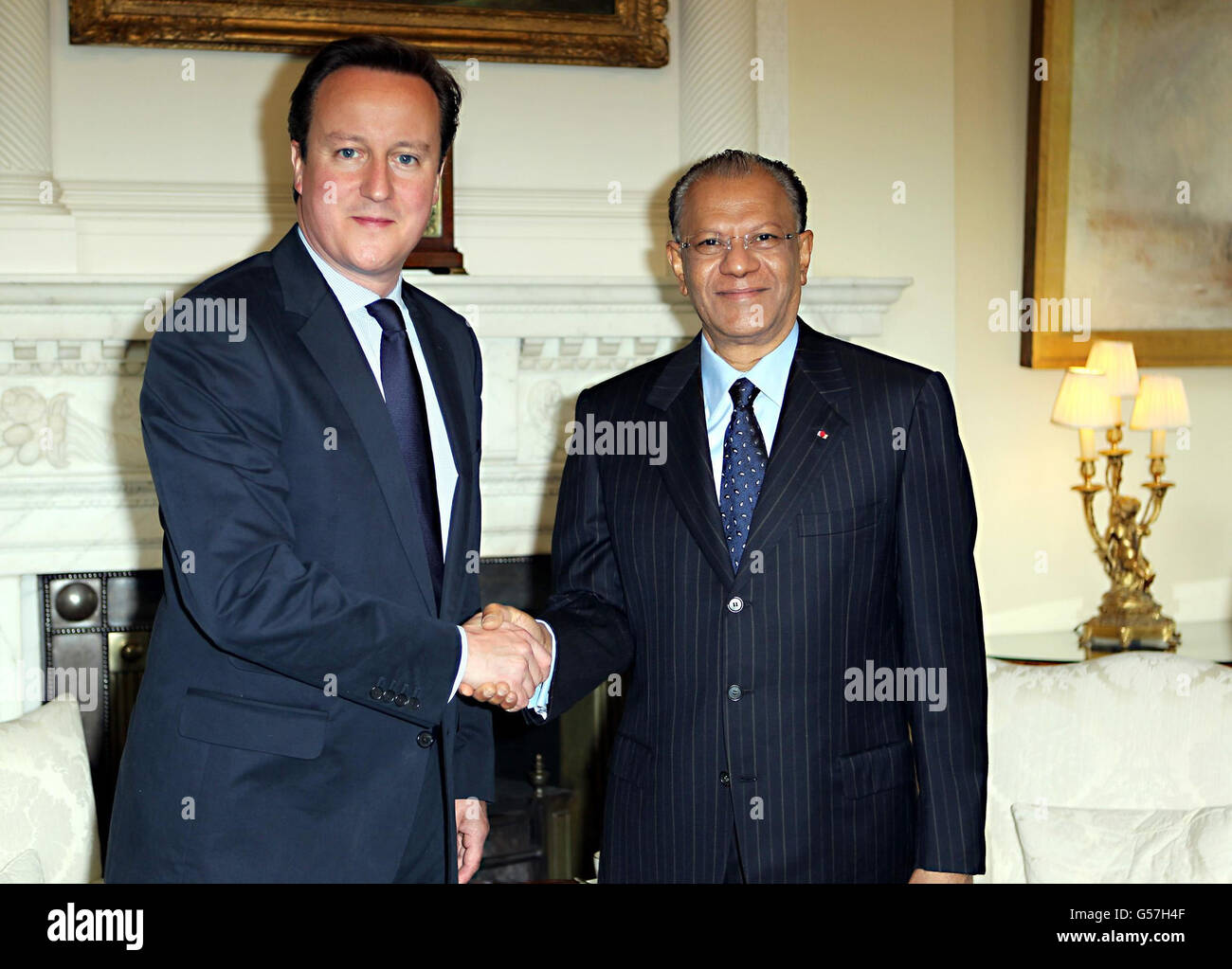 Prime minister mauritius navinchandra ramgoolam hi-res stock ...