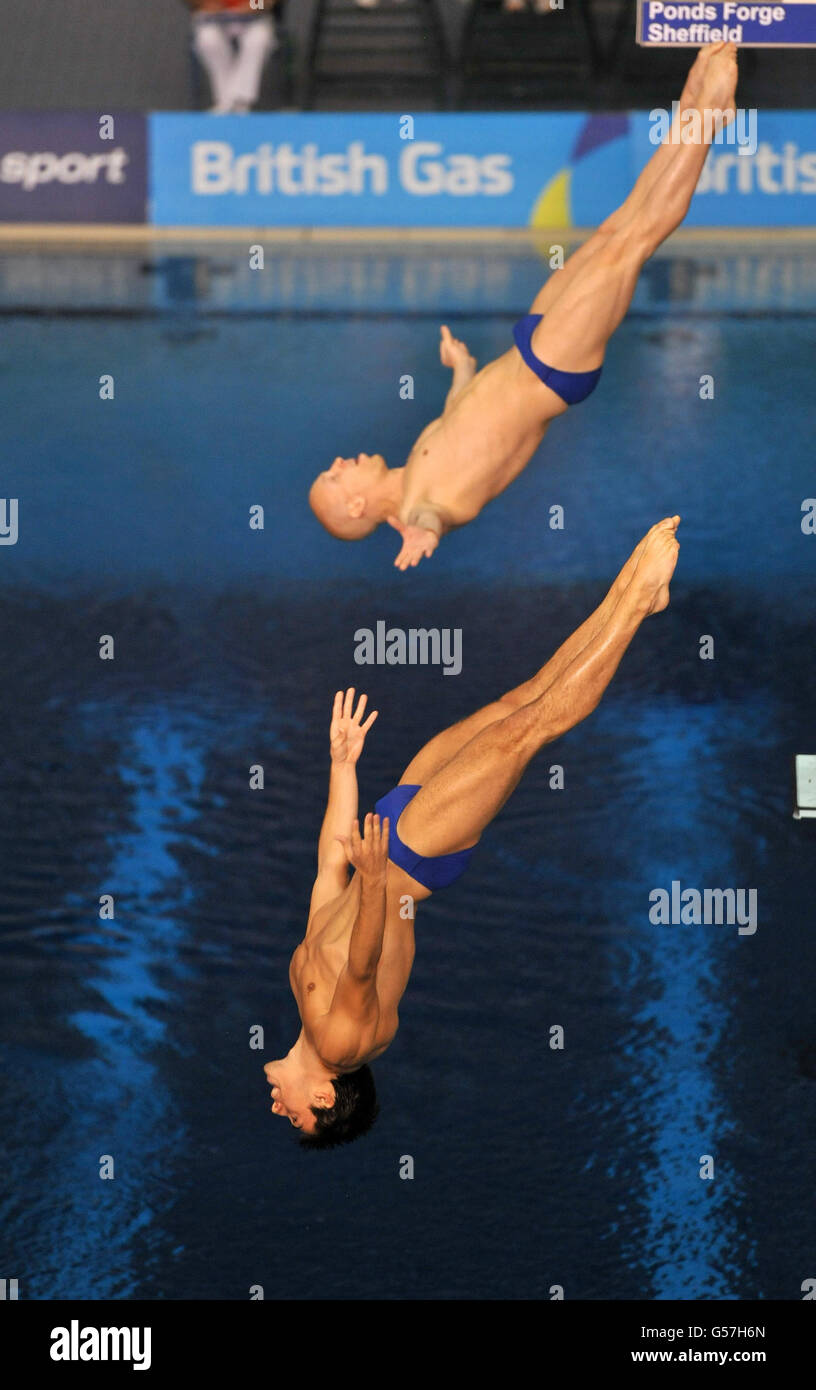 Nicholas Robinson-Baker and Chris Mears on their way to winning the ...